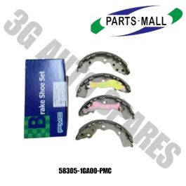 Brake Shoe Rear (Set) For Hyundai Accent 1.6 And Kia Rio JB (Parts-Mall ...